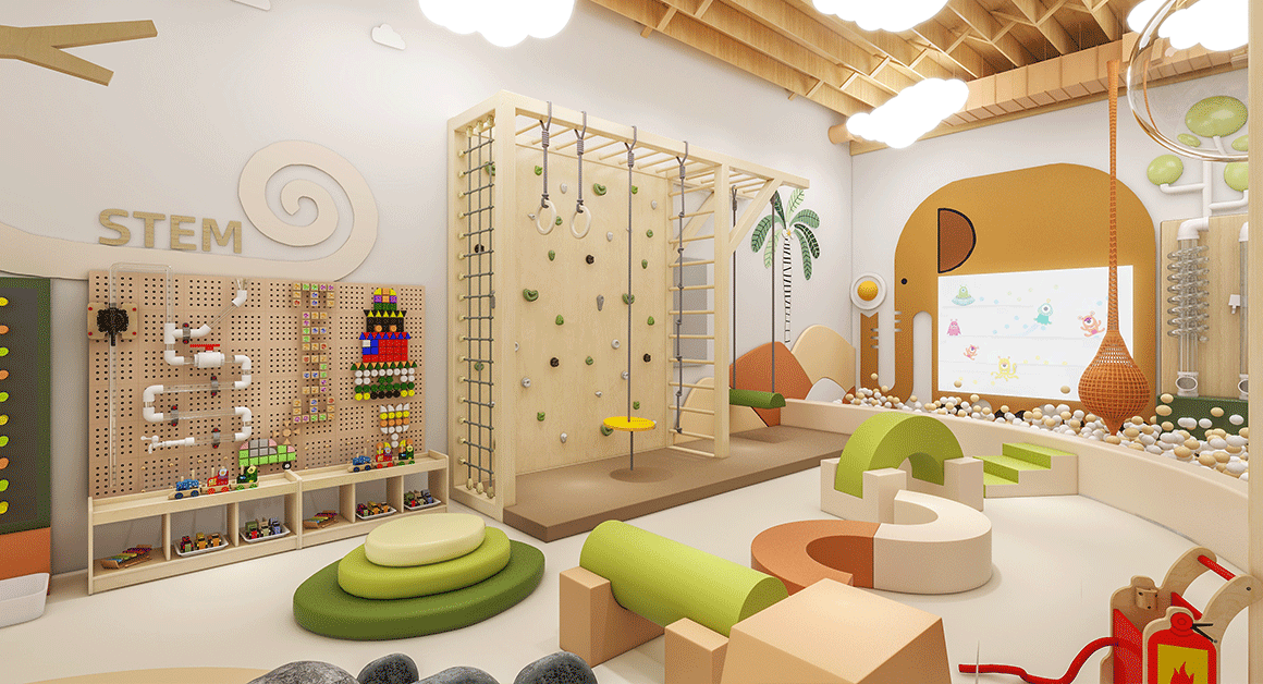 Elephant-Themed Play Cafe Design | Mooton US Project - Mooton