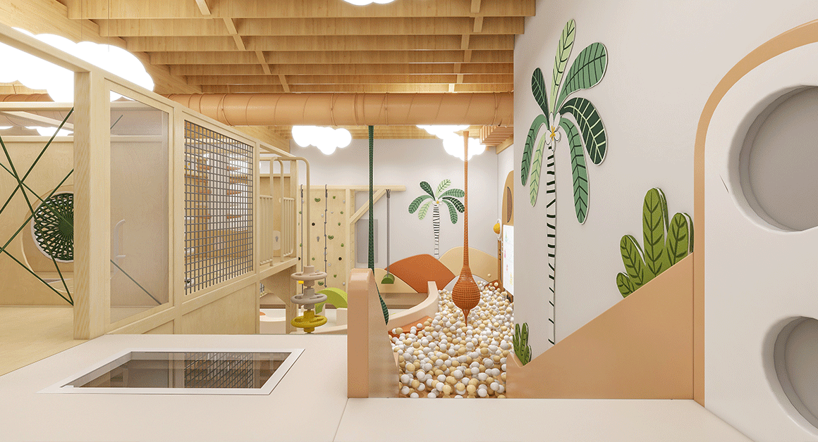 Elephant-Themed Play Cafe Design | Mooton US Project - Mooton