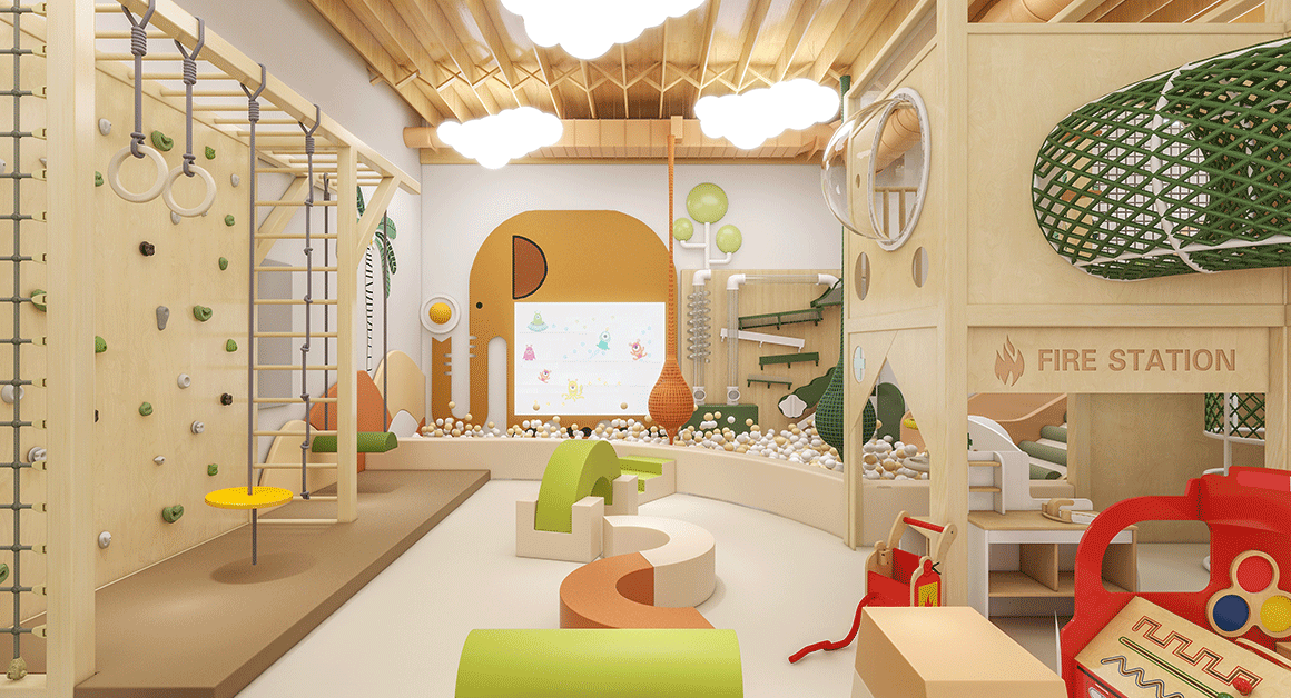 Elephant-Themed Play Cafe Design | Mooton US Project - Mooton