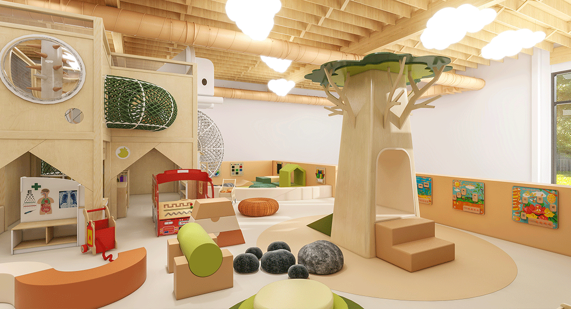 Elephant-Themed Play Cafe Design | Mooton US Project - Mooton